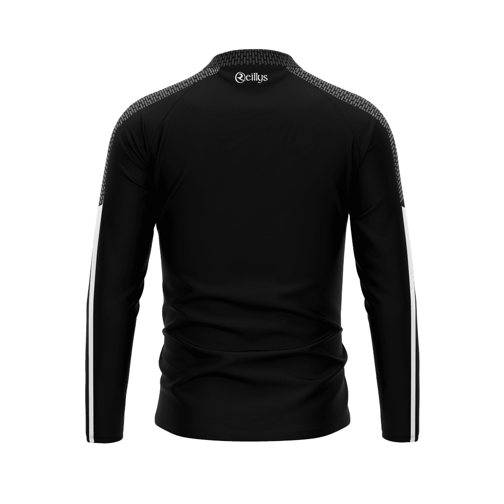 O'Reillys Half Zip - Black - White - O'Reilly Sports
